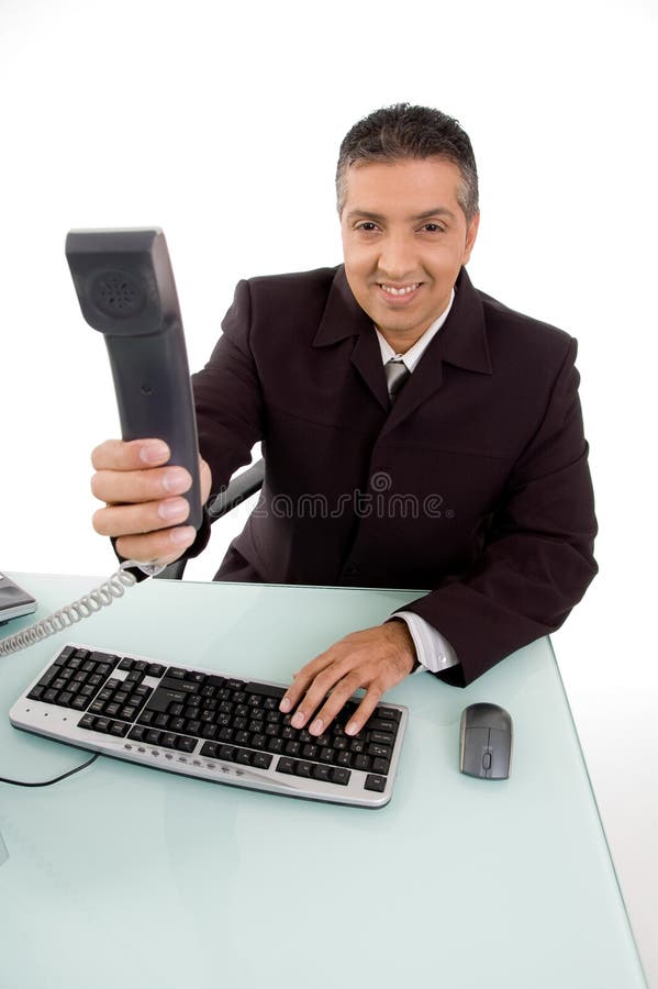 Call for you stock photo. Image of desk, corporate, contemporary - 10309008