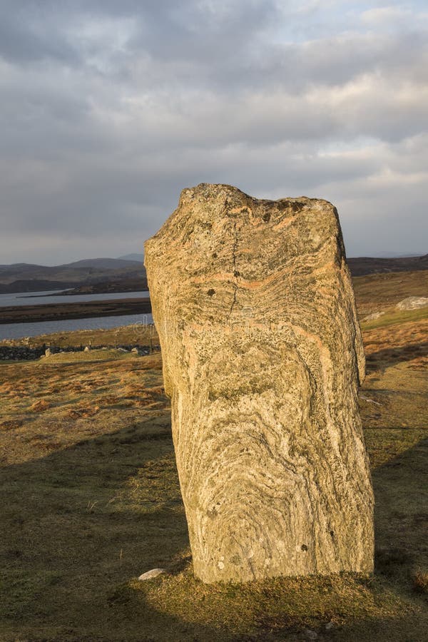 Callanish Stone Circle on the Isle of Lewis in the Outer Hebrides of ...
