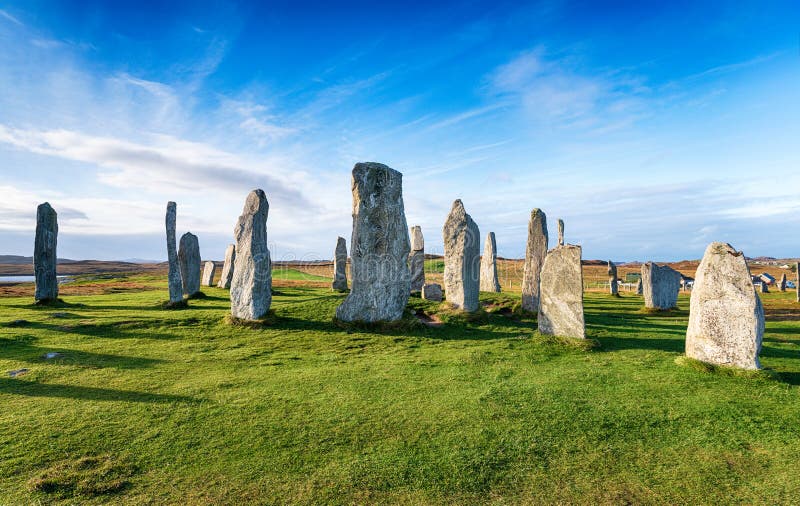 The Callanish Stone Circle stock photo. Image of isle - 132156582