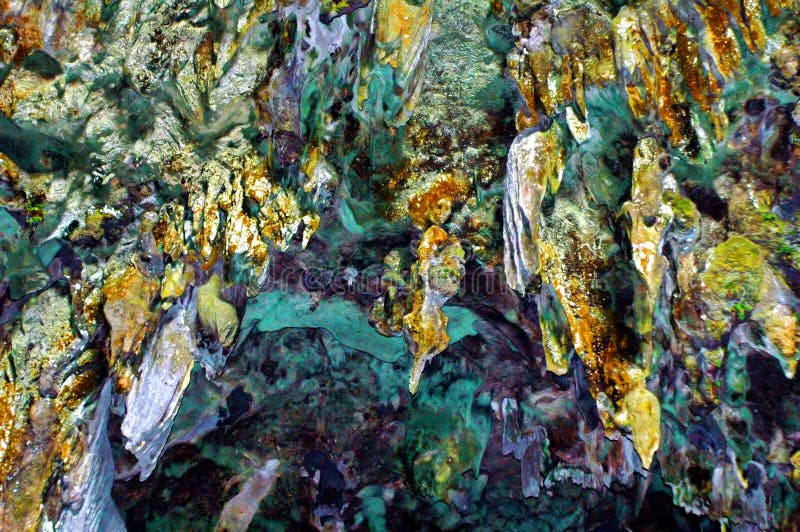 Callao Cave stalactites stock photo. Image of concrete - 8125100