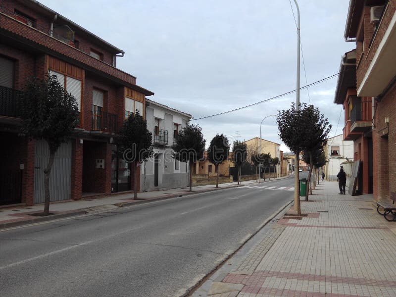 Calle stock photo. Image of pueblo, otoo, calle, vial - 48452650