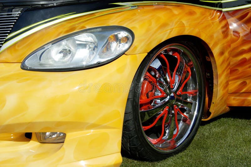 851 Customized Street Rod Car Fotos de stock - Fotos libres de regalías ...