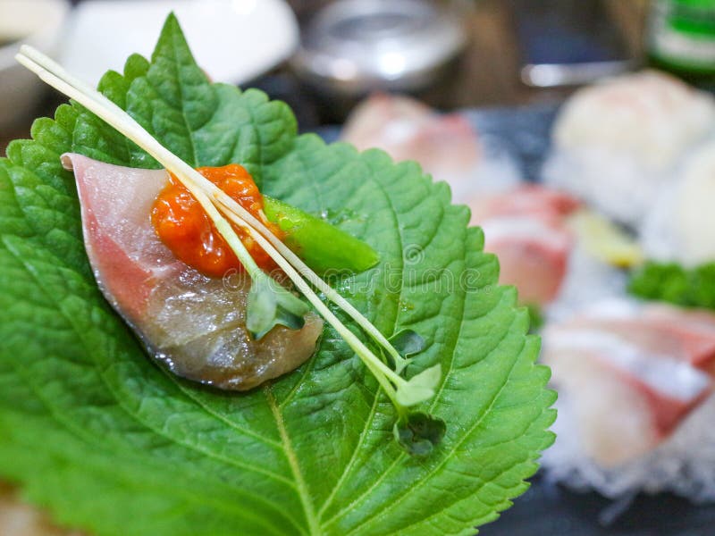 This is called Ssam stock photo. Image of restaurant - 238915866