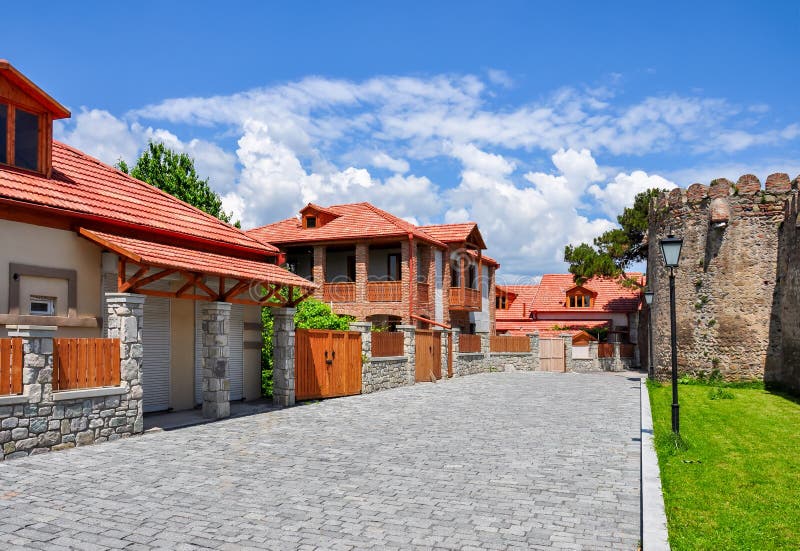 Calles De La Antigua Mtskheta Georgia Imagen de archivo - Imagen de calle, paisaje: 261568853