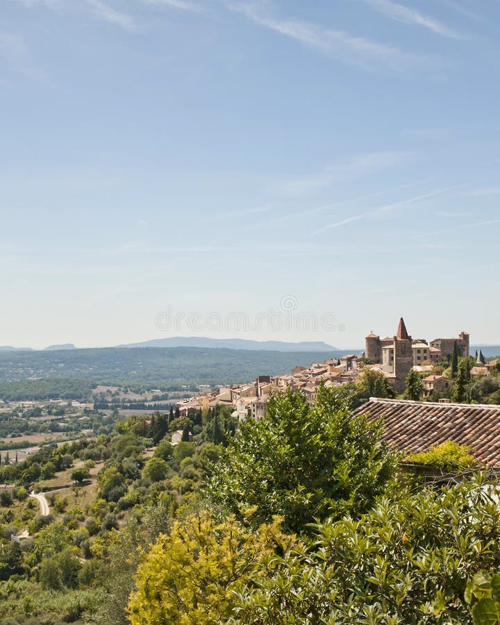 Callian Looks Over the Valley Stock Image - Image of tourism, medieval ...