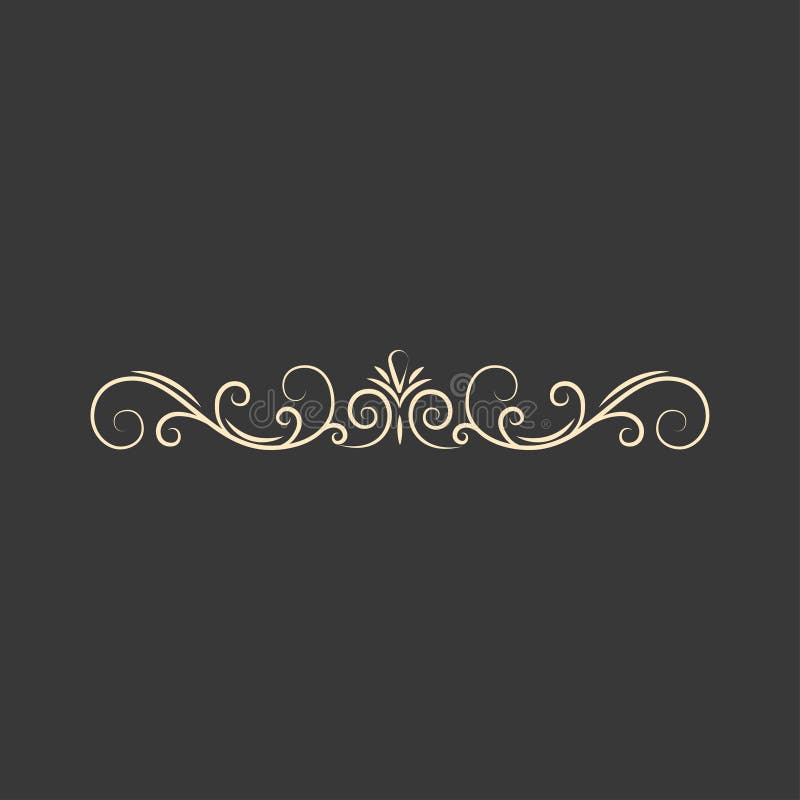 Calligraphic Flourish Frame. Decorative Ornate Border. Swirls, Curls ... Calligraphic Flourish Frame. Decorative Ornate Border. Swirls, Curls ...