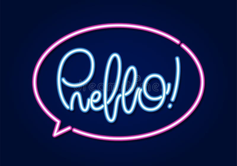 Calligraphy Letter Neon Stock Illustrations – 9,357 Calligraphy Letter ...