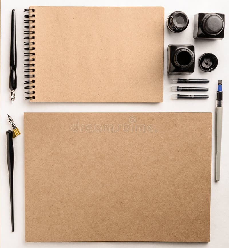 Calligraphy Concept, Accessories and Tools for Handwriting,ink, Brush ...