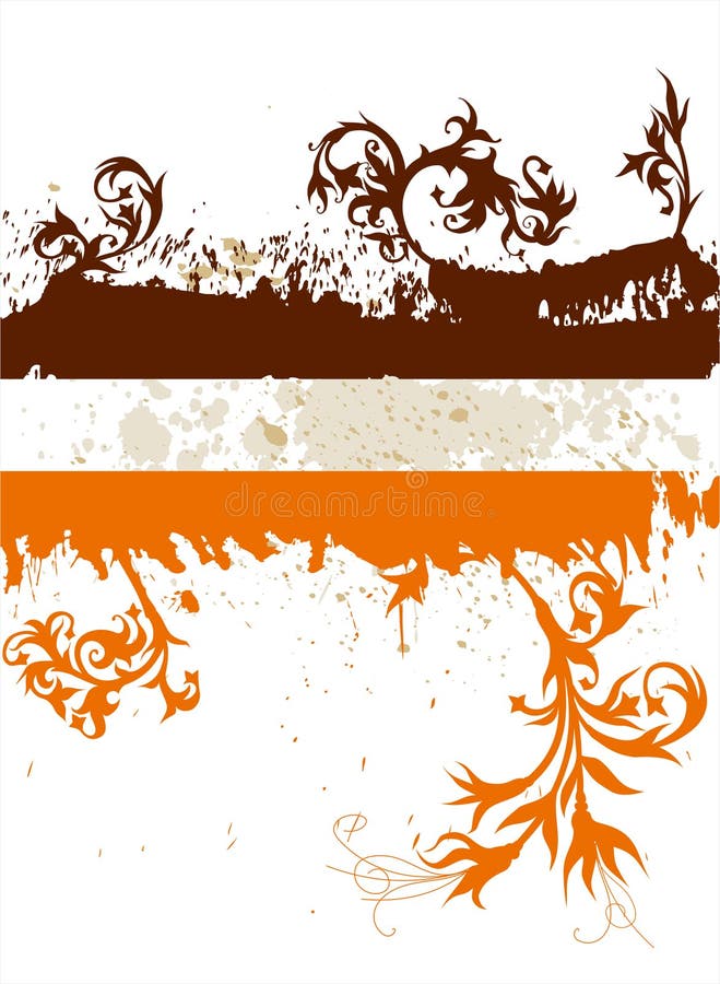 Frame from paint stock vector. Illustration of grunge - 7167747