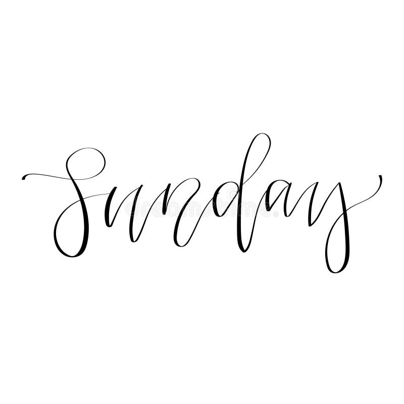 Calligraphy lettering stock illustration. Illustration of blackboard ...