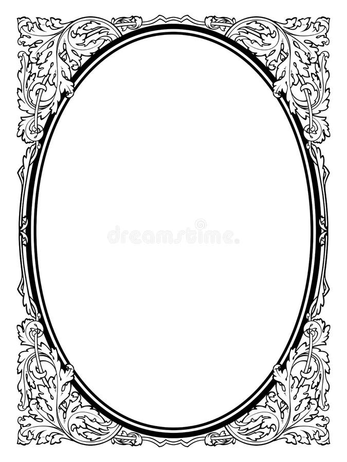 19+ Baroque frame oval Free Stock Photos - StockFreeImages