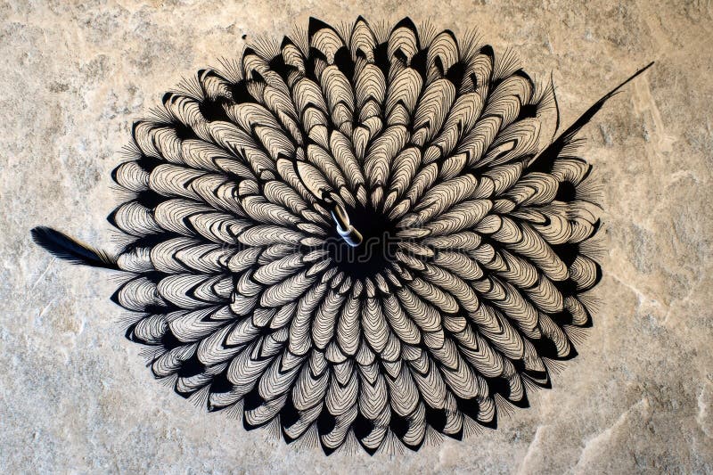 Calligraphy Tools Featuring a Feather Quill, Ink Bottle, and Parchment ...