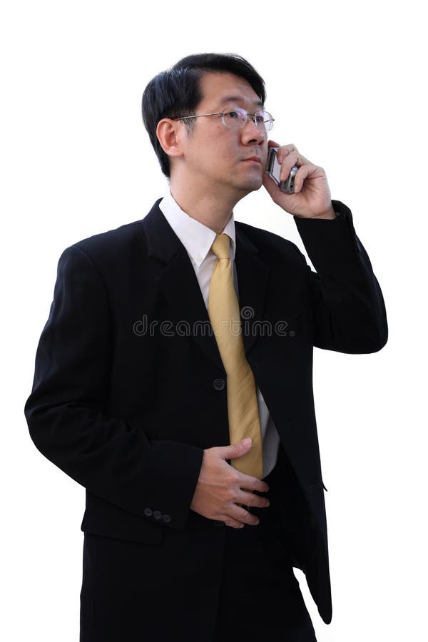 Calling for a business stock image. Image of expression - 12232637