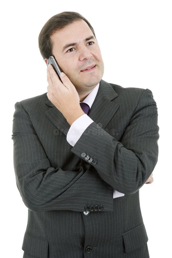 Calling stock photo. Image of contented, happy, business - 33601682