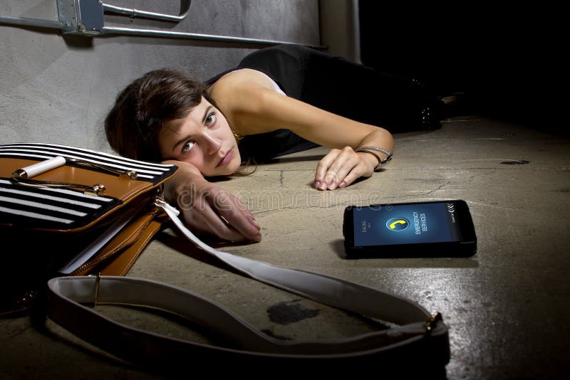 Calling for Help stock photo. Image of laying, lying - 56425644