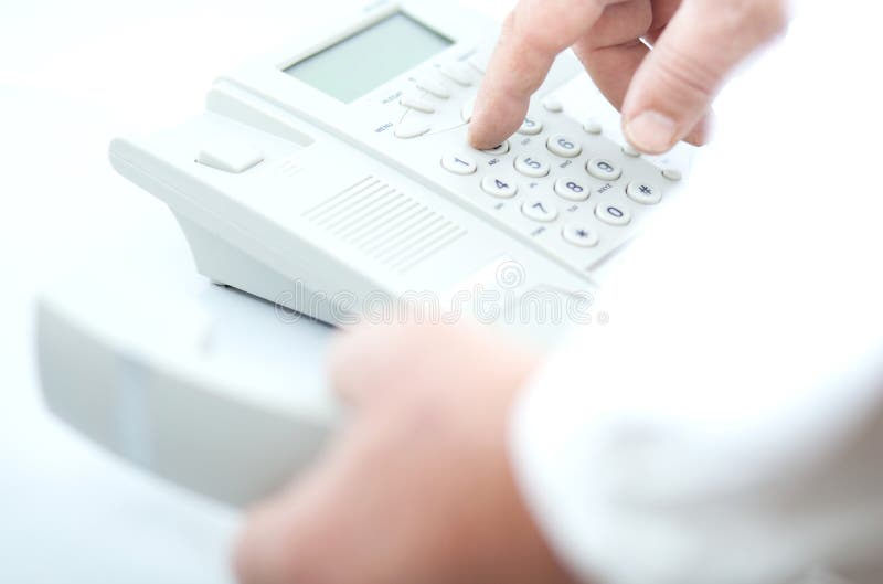 Medical Assistant on Phone, Using Computer Stock Photo - Image of ...