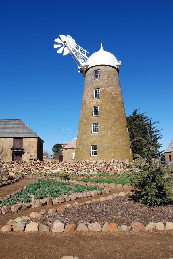 Callington Mill stock image. Image of mill, garden, trust - 6965201