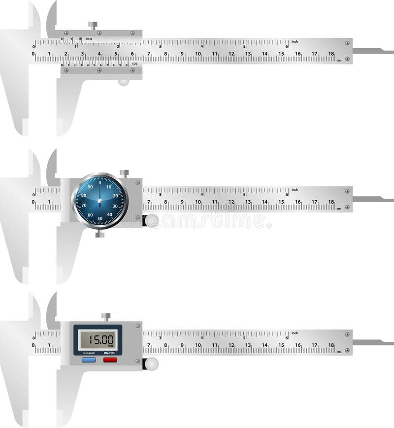 Callipers stock vector. Illustration of measurement, rule - 39228080