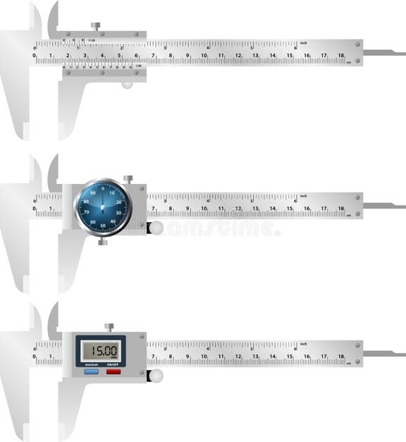 Callipers stock vector. Illustration of measurement, rule - 39228080
