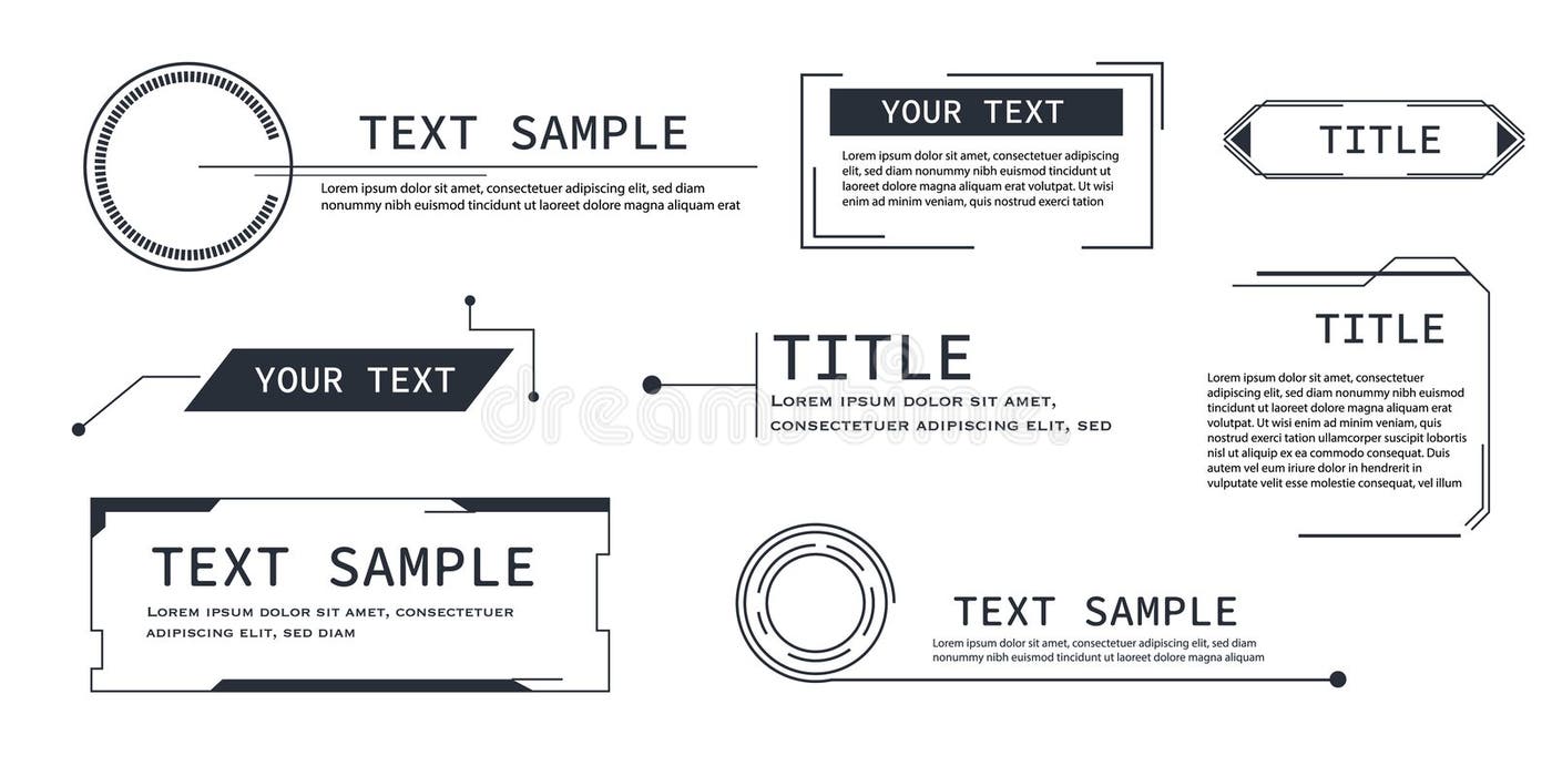 Textbox Design Stock Illustrations – 11,895 Textbox Design Stock Illustrations, Vectors ...