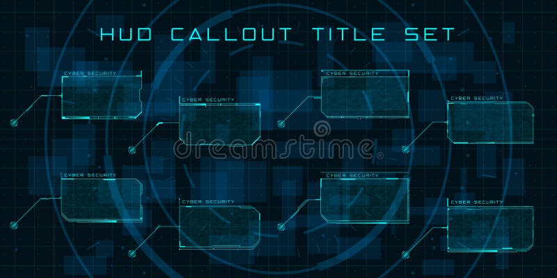 Design Futuristic Callout Stock Illustrations – 766 Design Futuristic ...