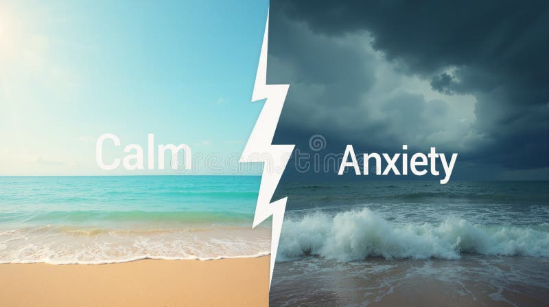 Calm and Anxiety: a Visual Representation of Contrasting Emotional ...