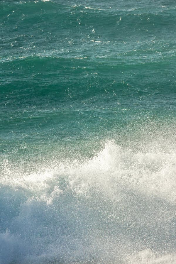 Calm Azure Atlantic Ocean in Sunny Weather. Stock Image - Image of ...