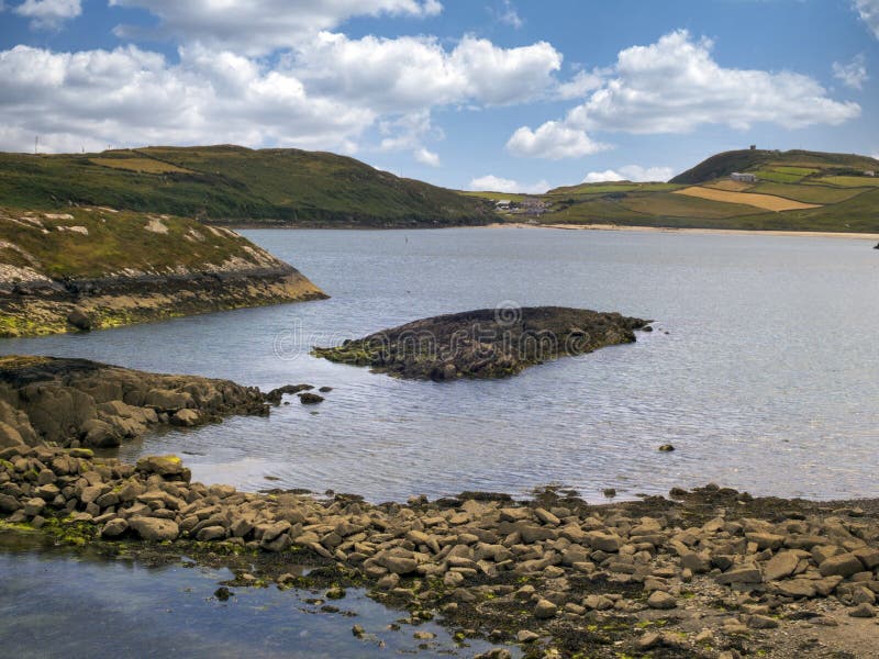 Calm Bay Surrounded by Hills Editorial Photo - Image of tranquility ...