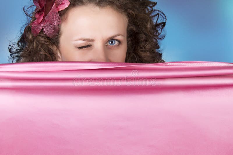 Calm beauty stock photo. Image of female, makeup, model - 39472480