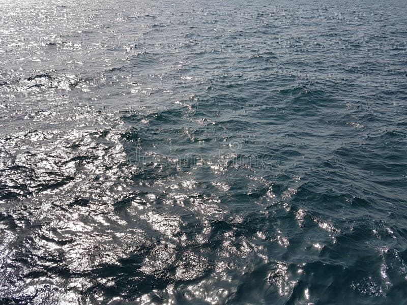 Calm Blue Ocean Water Wallpaper HD Image Stock Image - Image of ...