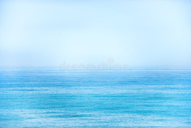 Calm Blue Sea and Clear Sky Stock Image - Image of romantic, clear ...