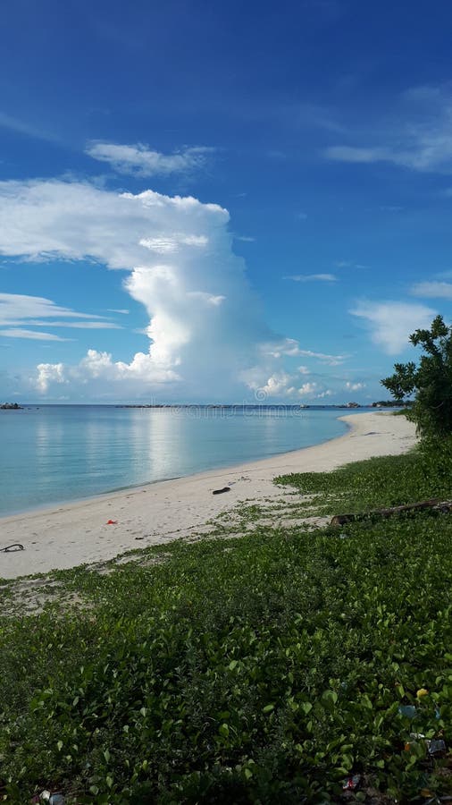 Calm with blue Sky stock image. Image of calm, sunlight - 264402897