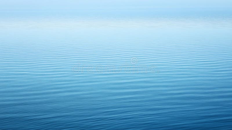 Calm Blue Water Surface Texture Stock Illustration - Illustration of ...