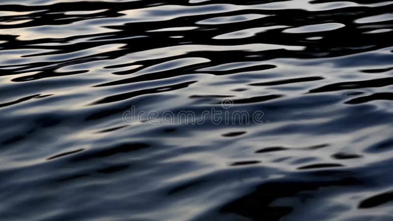 Calm Dark Water Surface with Gentle Ripples, Abstract Nature Background ...