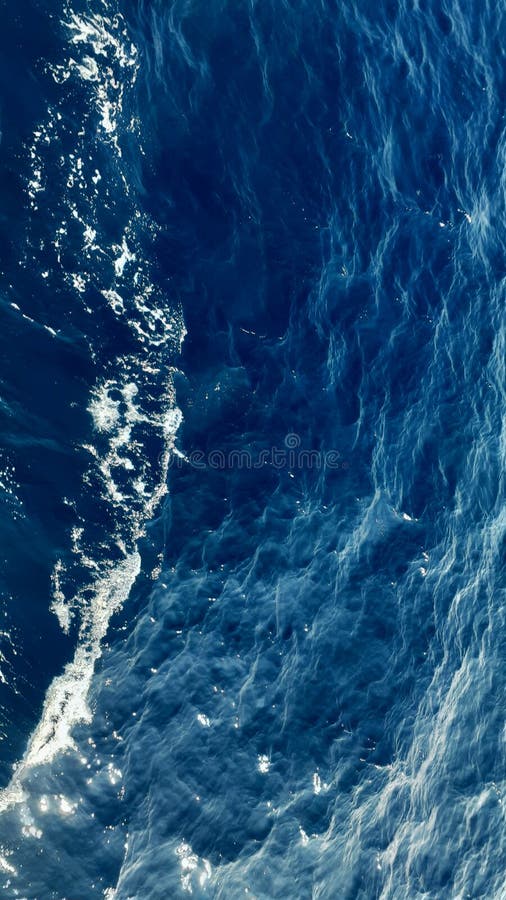 Calm and deep sea waves stock image. Image of water - 221171149