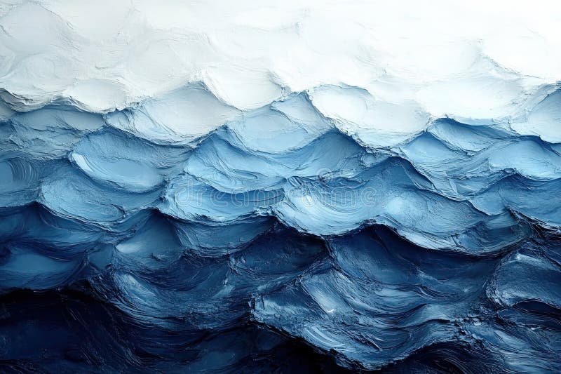 A Calm Gradient Transitioning from Light Blue To Soft White. Stock ...