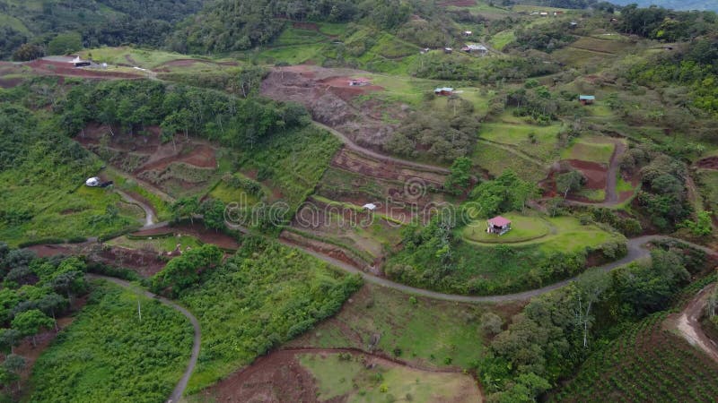 Calm hills of Costa Rica stock video. Video of green - 356605981