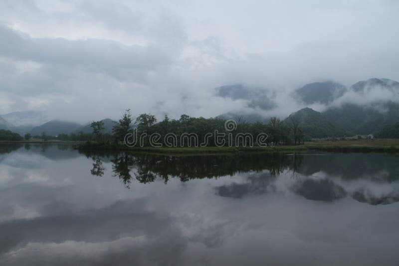 Lakes stock photo. Image of nature, haze, reflection - 364806428