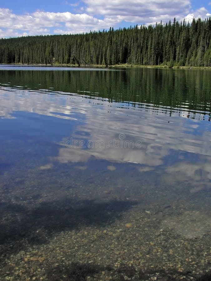 Calm Lake Reflects Sky Picture. Image: 4592752