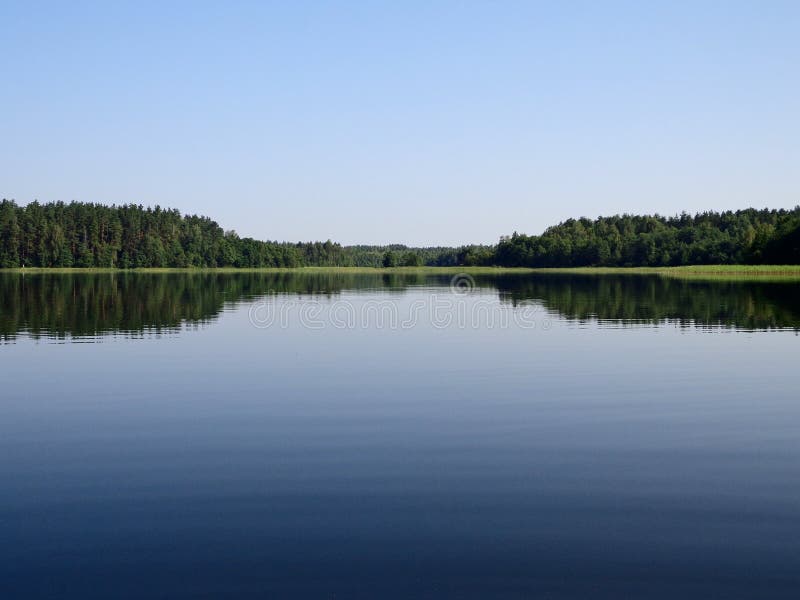 Calm lake stock image. Image of water, lakeside, surface - 54209891