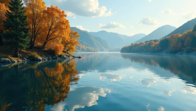 Calm Lake Surface Reflecting Trees, Ripple Patterns , Texture, Ripples ...