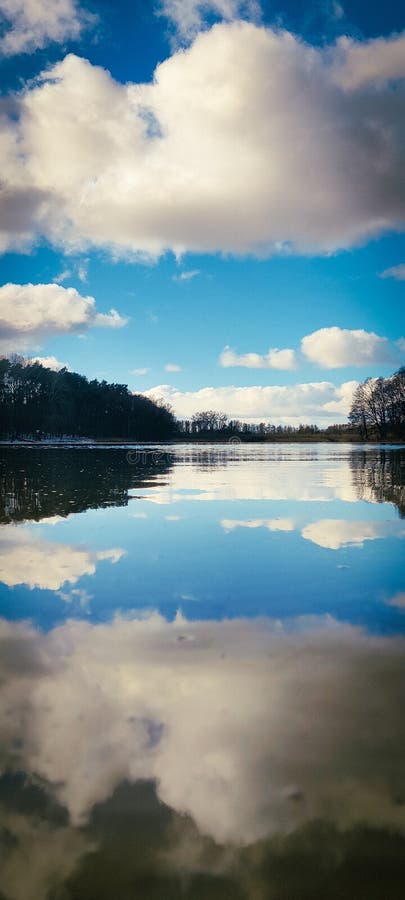 Springtime reflection stock photo. Image of reflection - 271956778