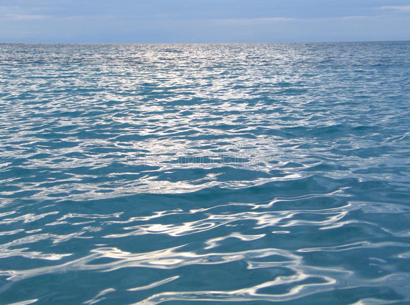 Calm and Light-blue Waves of Indian Ocean Stock Image - Image of ocean ...