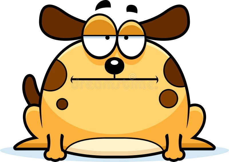 Calm Little Dog stock vector. Illustration of graphic - 47296694