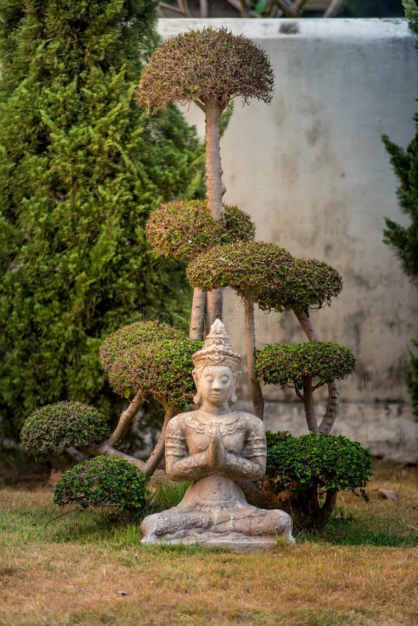 Calm and Meditation stock photo. Image of landscape, monk - 50375510
