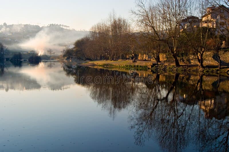 Calm morning stock image. Image of seasonal, reflection - 3585531