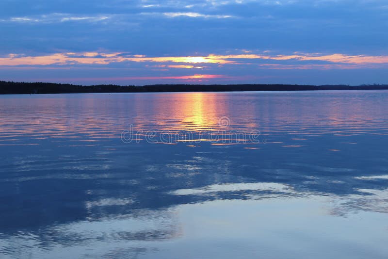 Calm mysterious lake stock image. Image of environment - 72617791