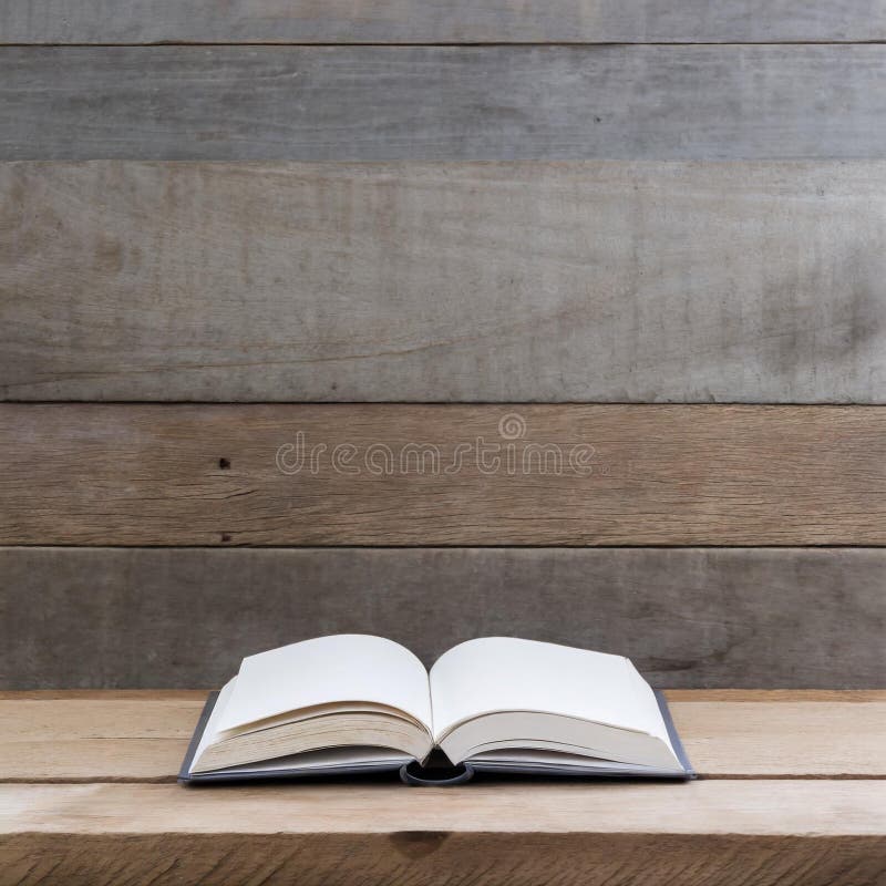 Pages at Rest: a Book Enjoying Stillness on the Table Stock ...