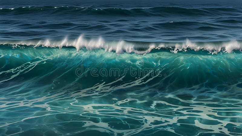 A Calm Ocean-inspired Fluid Texture with Gentle Wave Patterns Stock ...