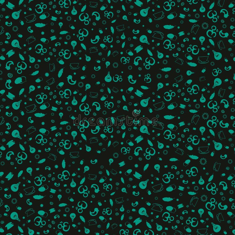 Calm Pattern of Delicate Leaves and Petals of Garden Plants in P Stock ...